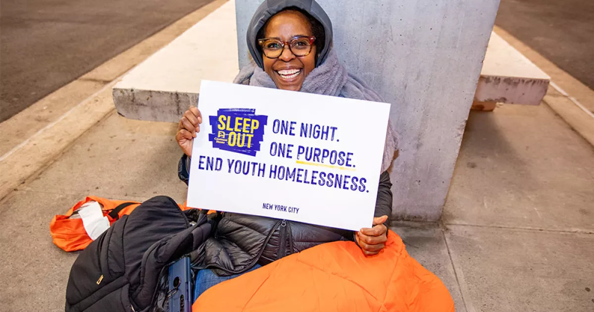 Sleep Out on Nov. 20 and Help End Youth Homelessness | Covenant House